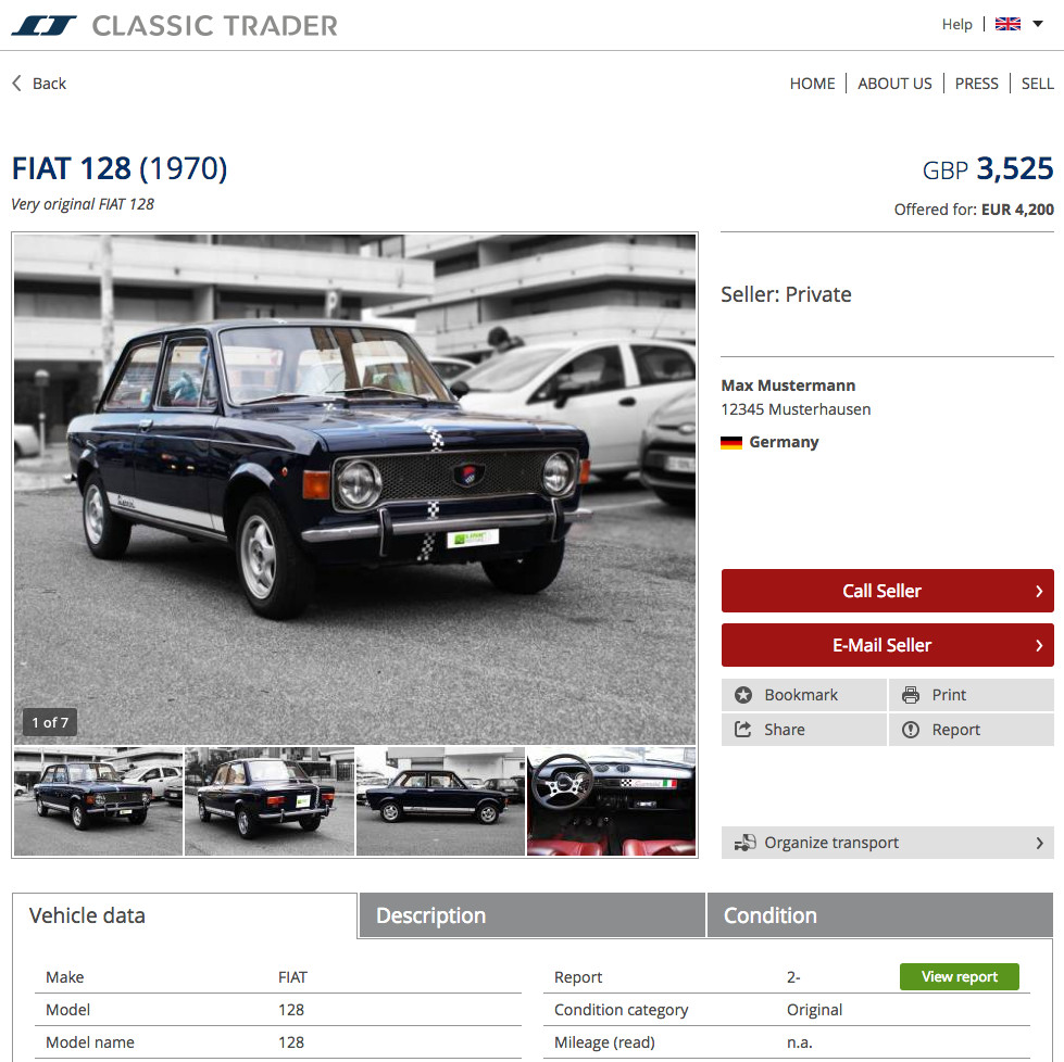 Sell Your Classic Car with Classic Trader | www.classic-trader.com
