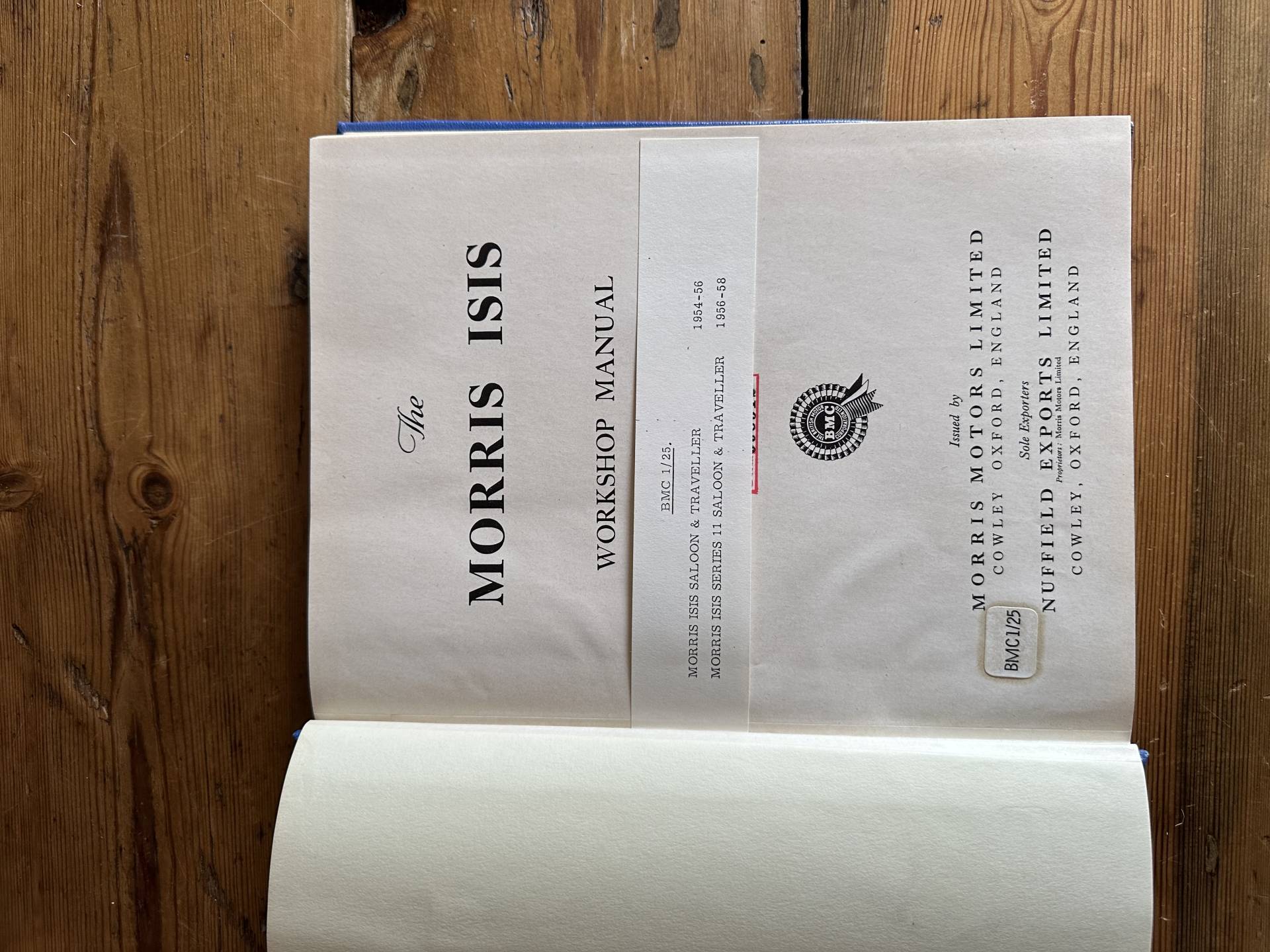 Zu Verkaufen: Morris Isis Series II (1957) angeboten für 7.545