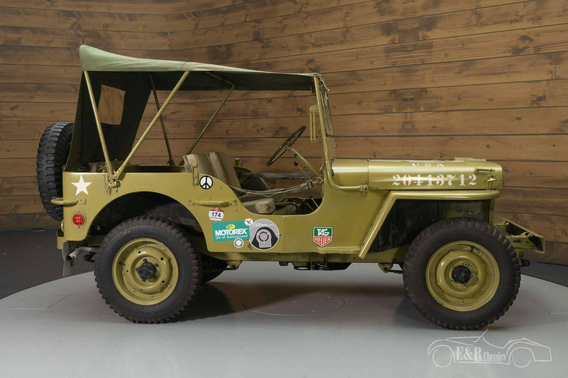 For Sale: Ford GPW (1944) offered for £30,197