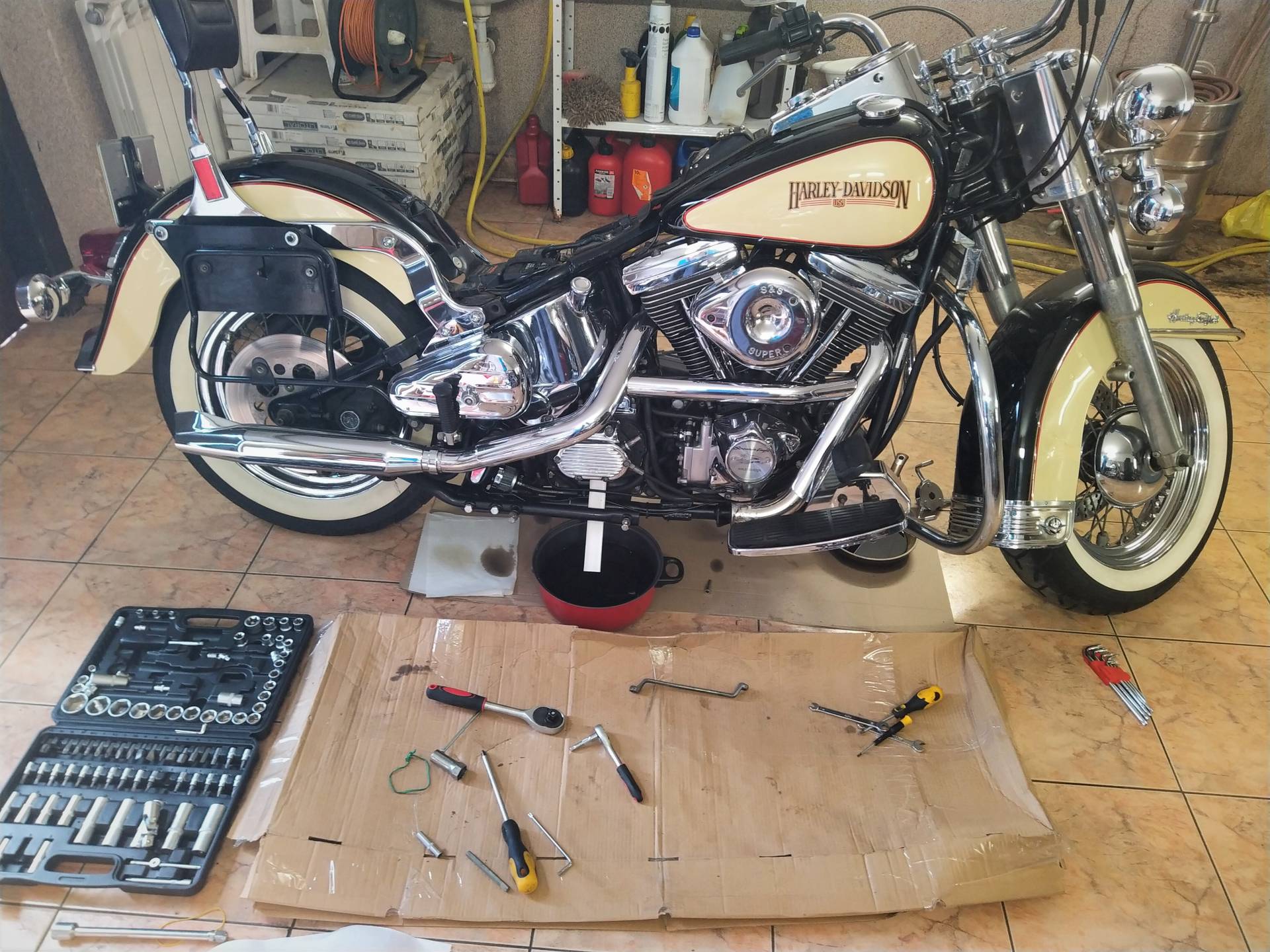 Harley-Davidson FXSTS Softail Springer - moto ancienne en vente