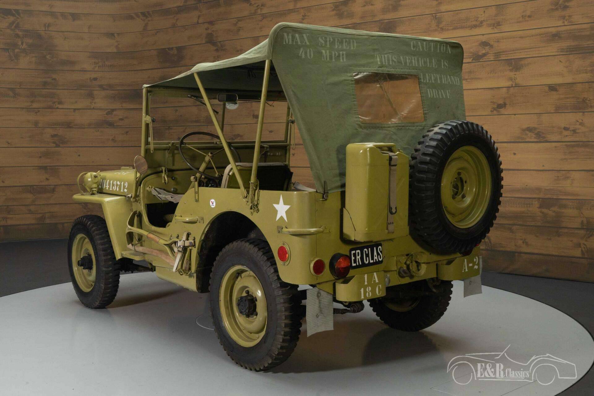 For Sale: Ford GPW (1944) offered for £30,197