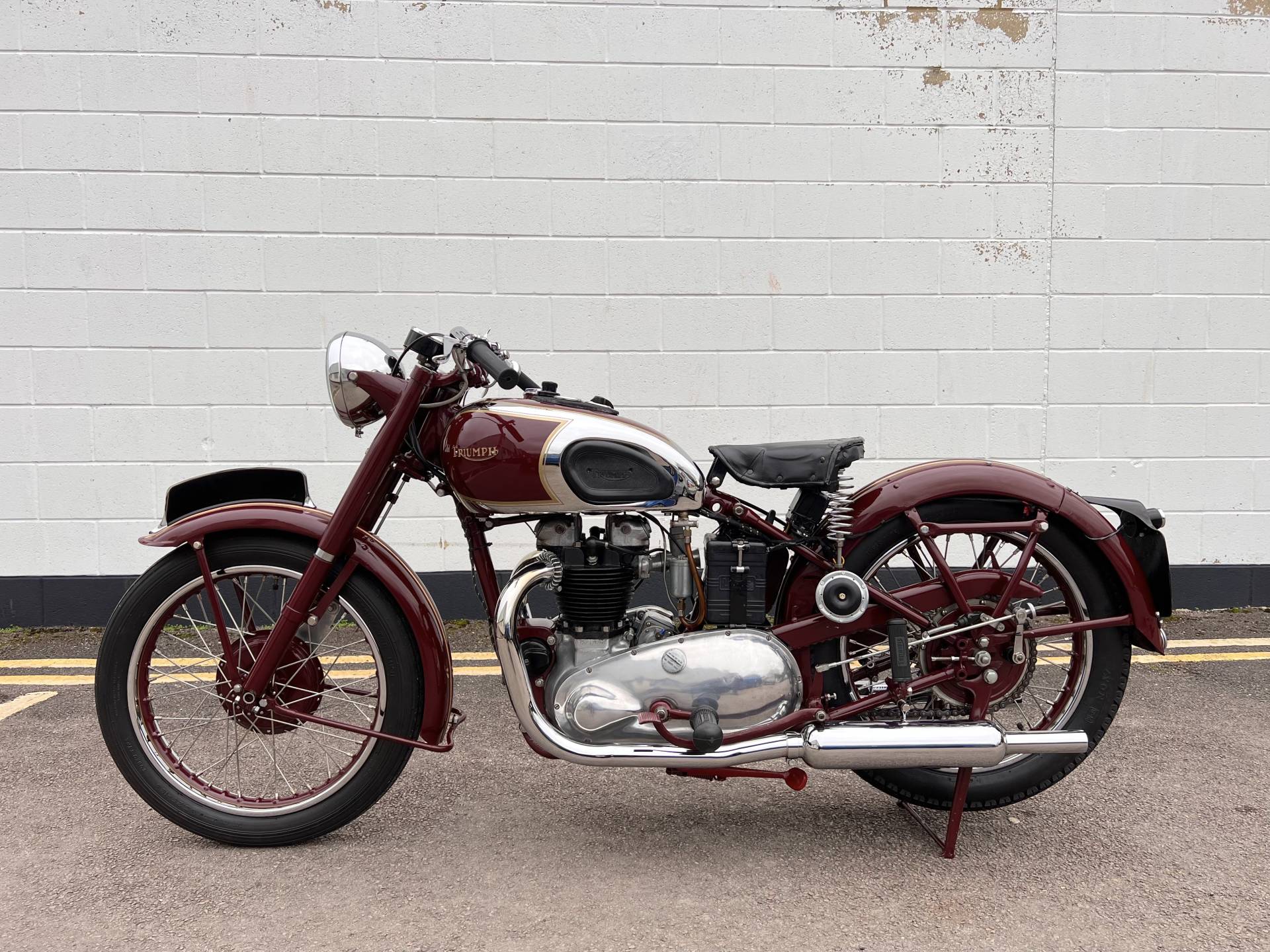 Te koop: Triumph 5 T Speed Twin (1947) aangeboden voor € 12.779