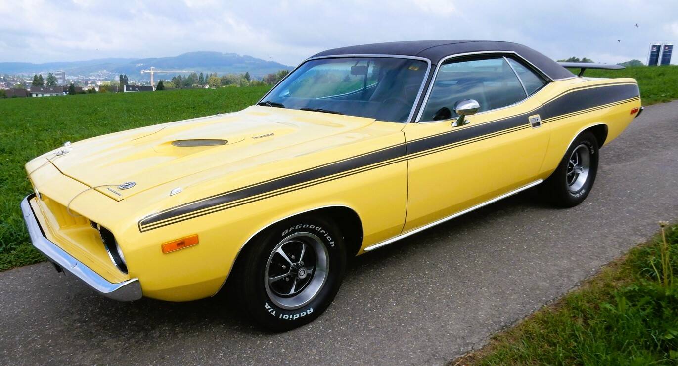 En venta: Plymouth Barracuda Cuda (1973) offered for 69.500