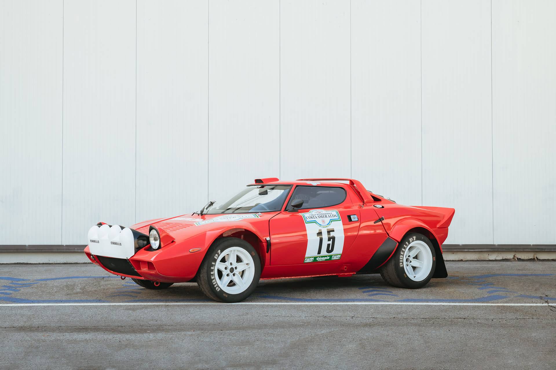 Lancia Stratos Rally Car