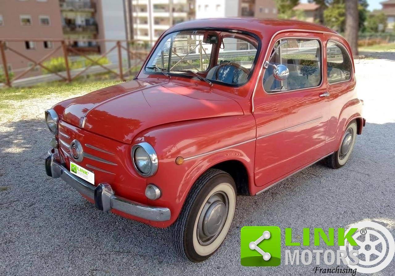 For Sale: FIAT 600 D (1966) offered for £6,867