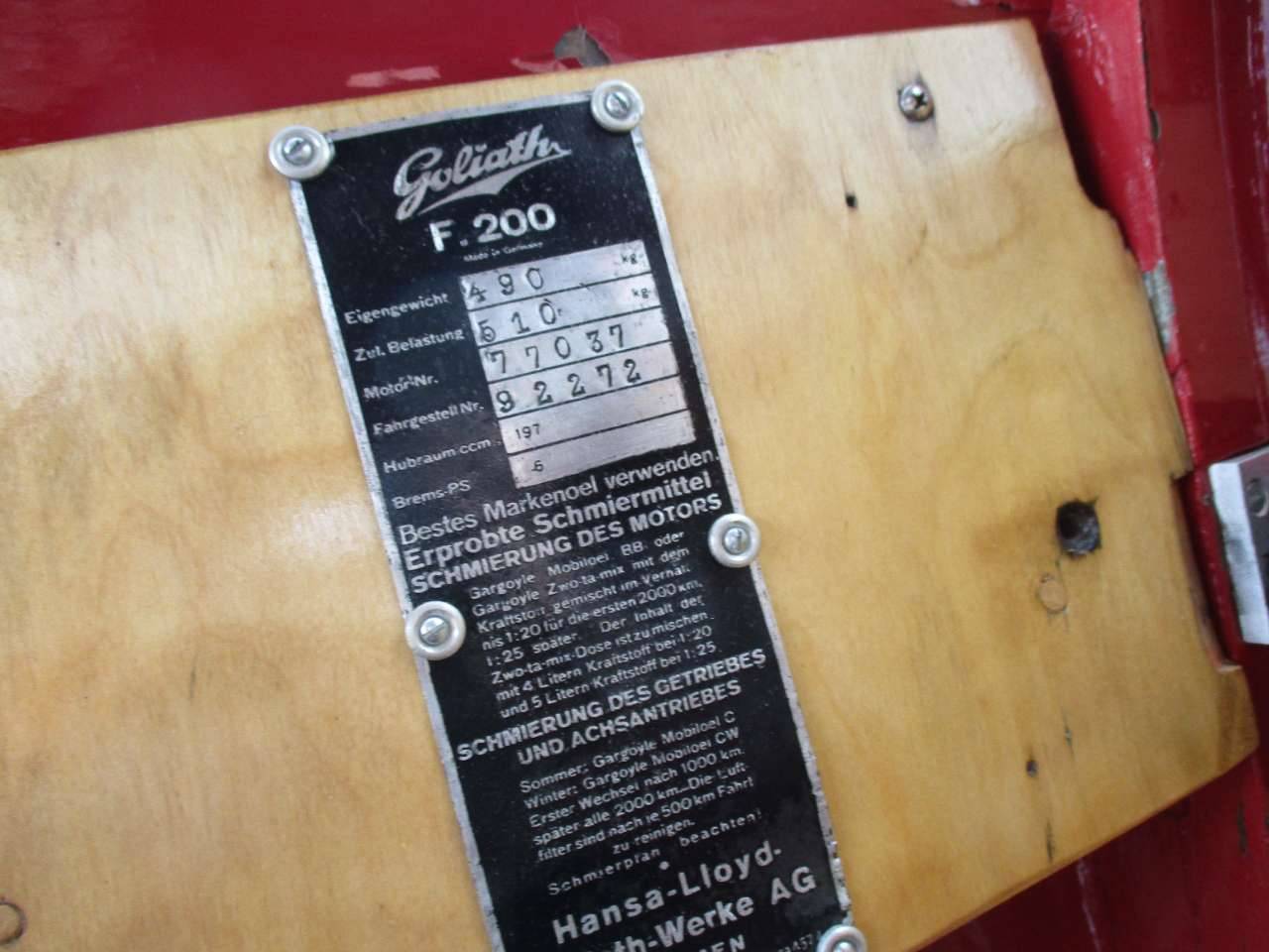 Goliath Oldtimer kaufen - Classic Trader