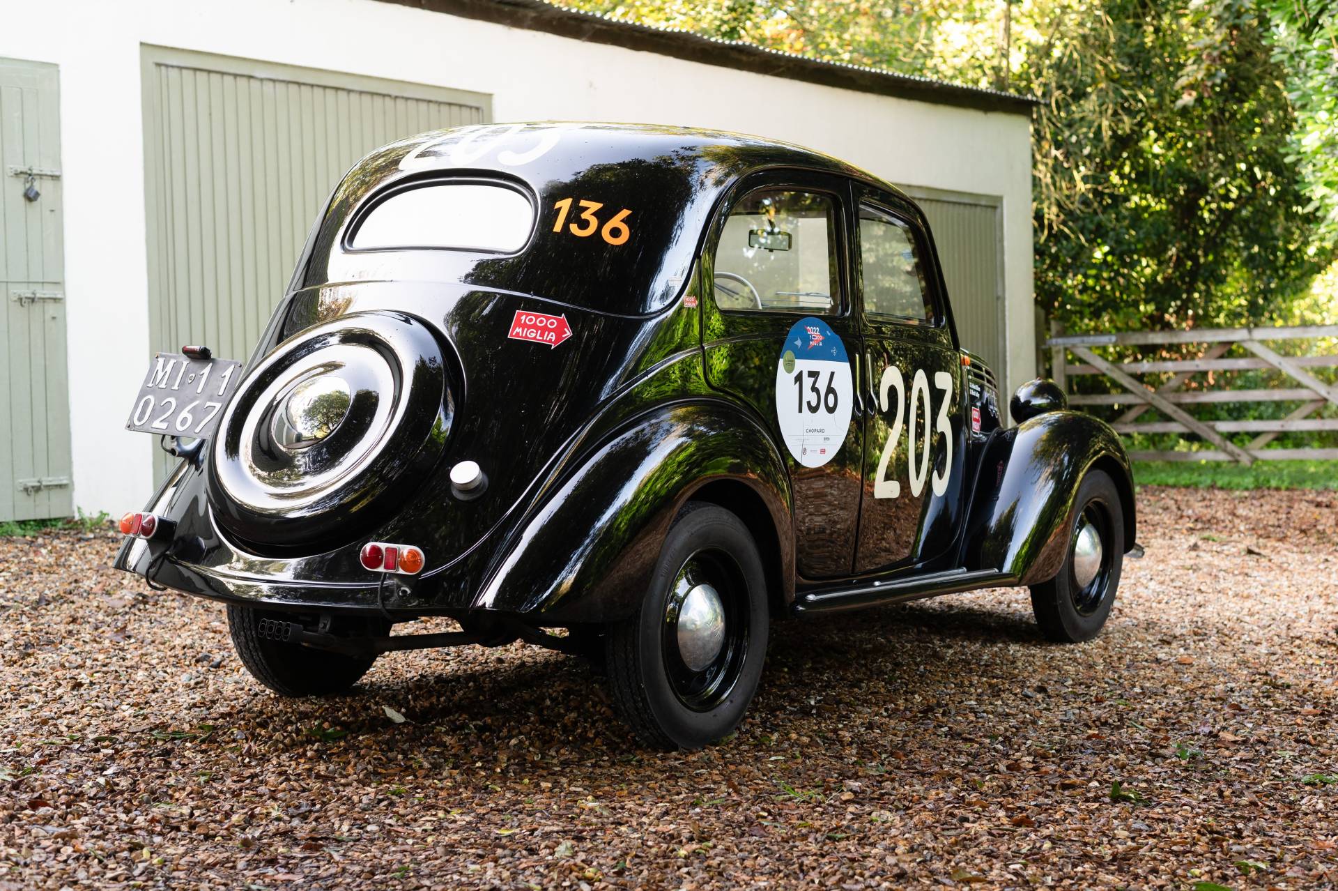 Te koop: FIAT 1100 Lunga (1947) aangeboden voor € 120.000
