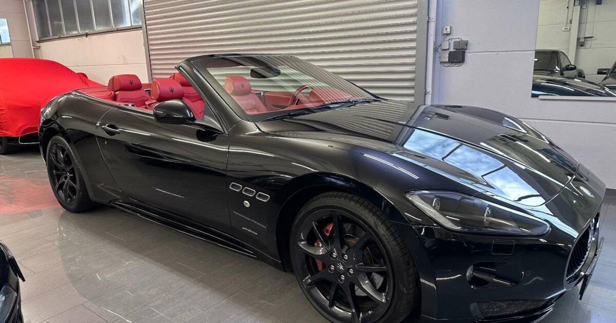 En venta: Maserati GranCabrio Sport (2012) offered for 47.900