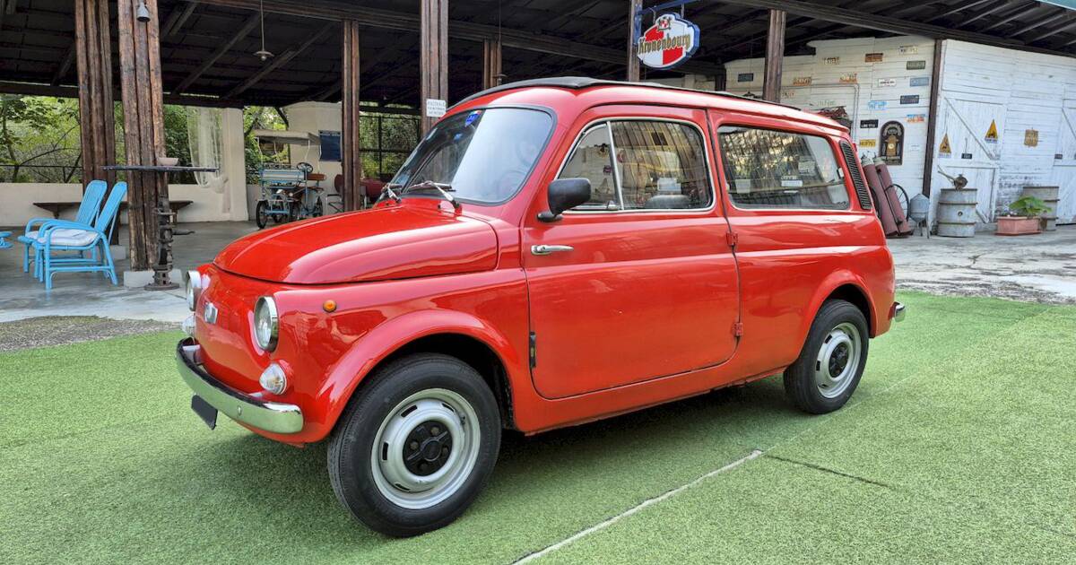 For Sale: FIAT 500 Giardiniera (1977) offered for $13,190