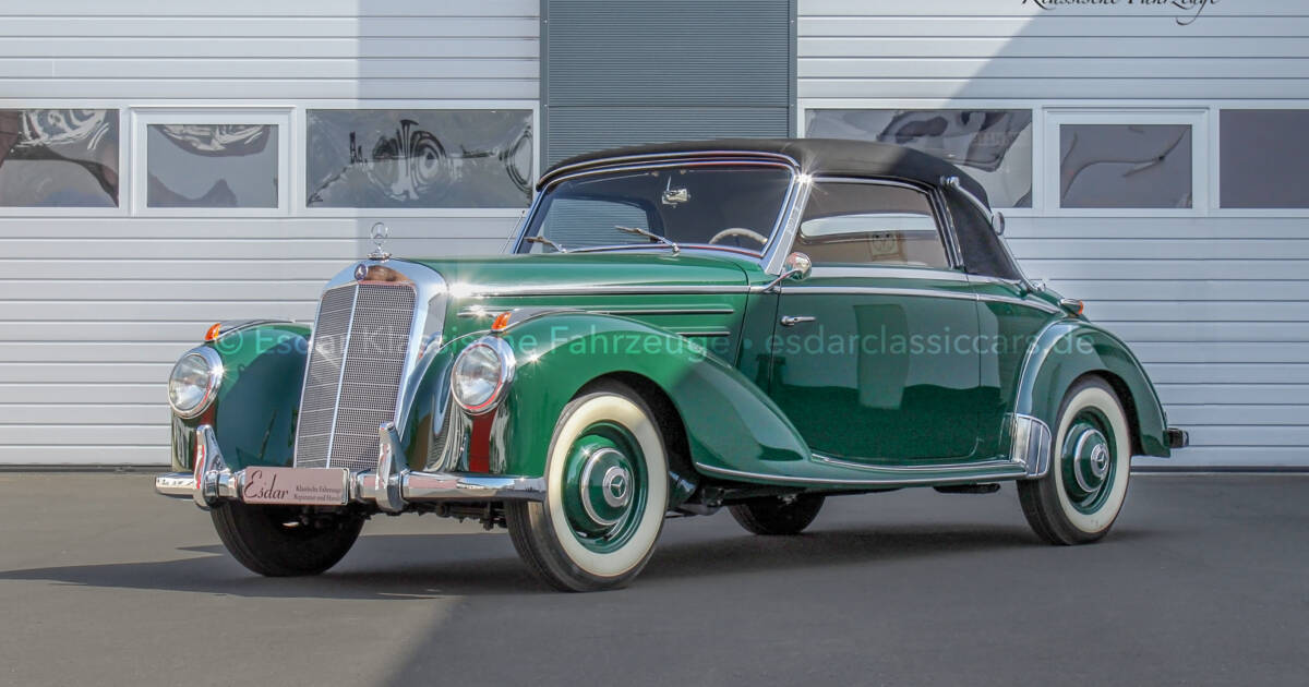 For Sale: Mercedes-Benz 220 Cabriolet A (1955) offered for £155,104