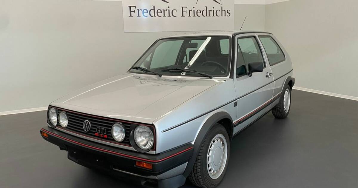En venta: Volkswagen Golf Mk II GTi 16V 1.8 (1987) offered for 12.900