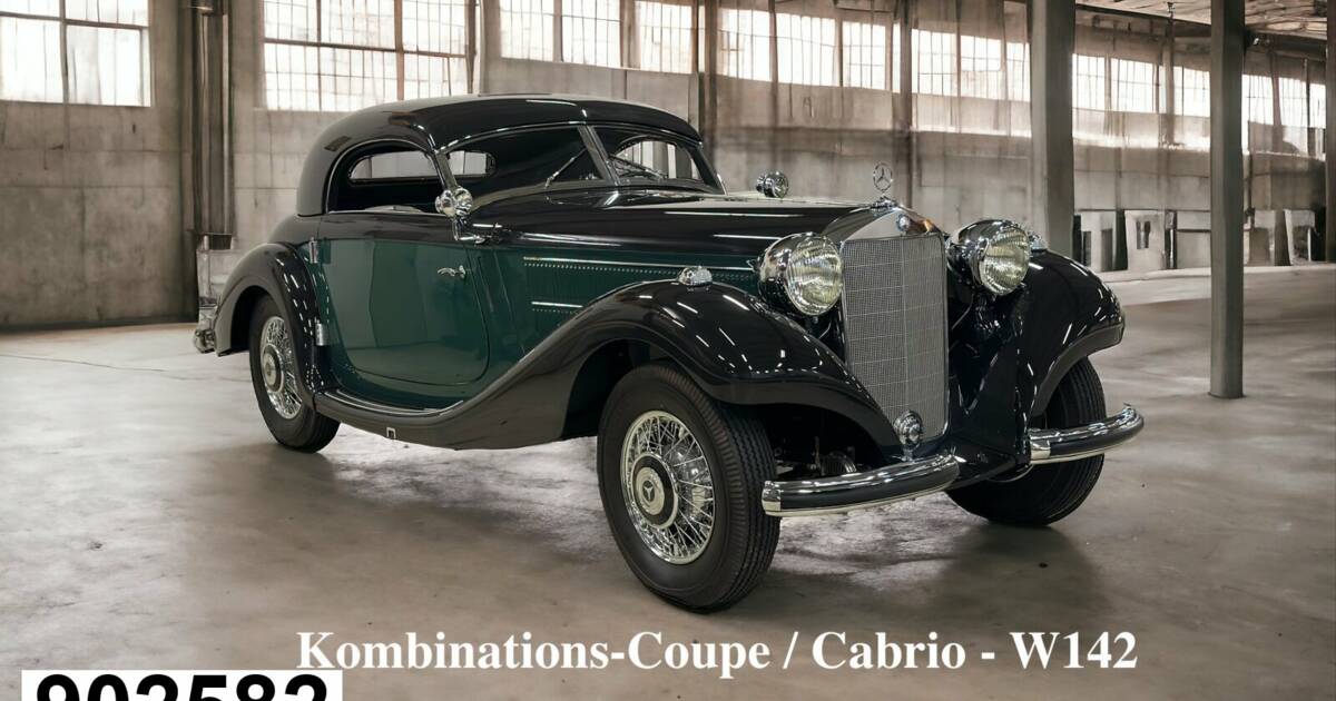 Zu Verkaufen: Mercedes-Benz 320n Spezial Roadster (1938) angeboten für ...