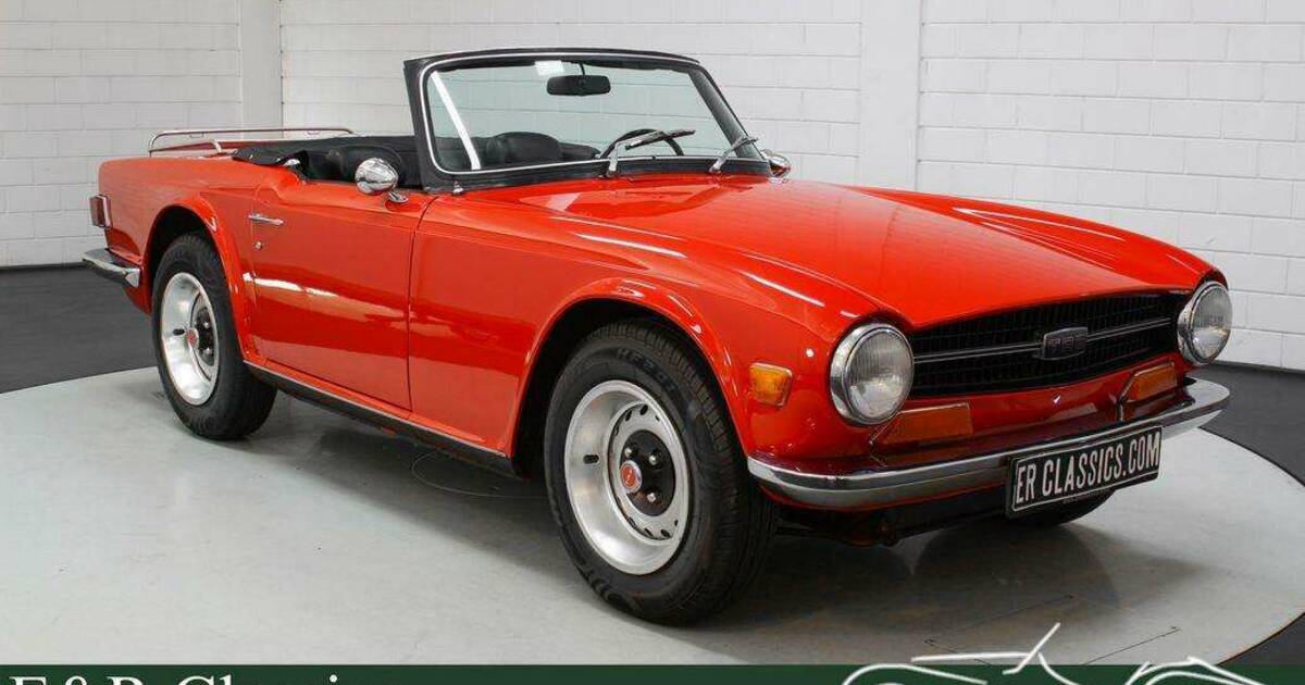 For Sale: Triumph TR 6 (1970) offered for £33,248
