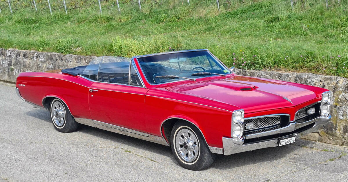 For Sale: Pontiac GTO (1967) offered for £63,480