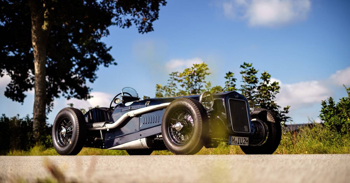 Delage GP Voiture de course classique de collection à acheter