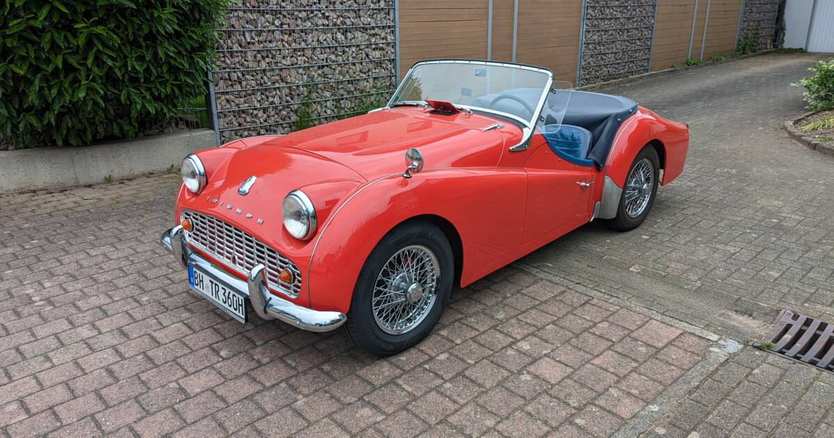 For Sale: Triumph TR 3A (1961) offered for EUR 30,000