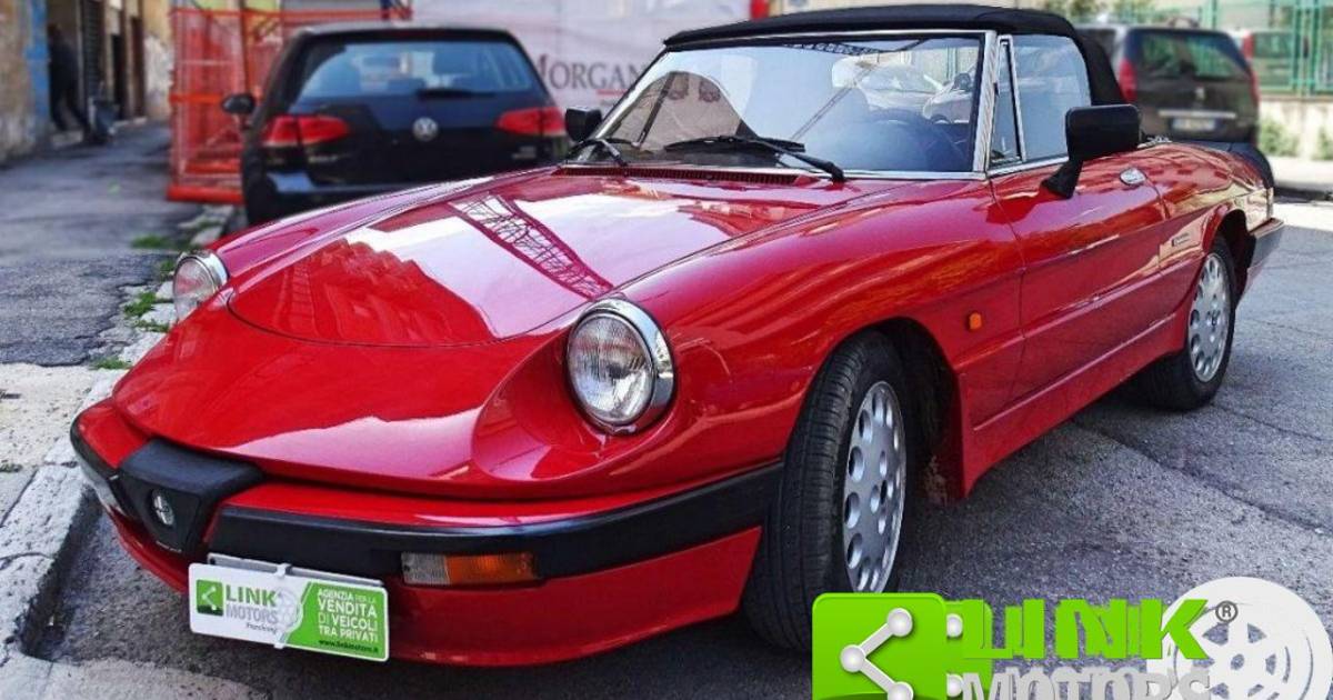 Te koop: Alfa Romeo 2.0 Spider QV (1991) aangeboden voor € 22.000