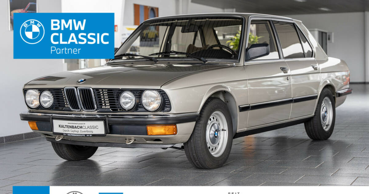 For Sale: BMW 520i (1984) offered for £16,485