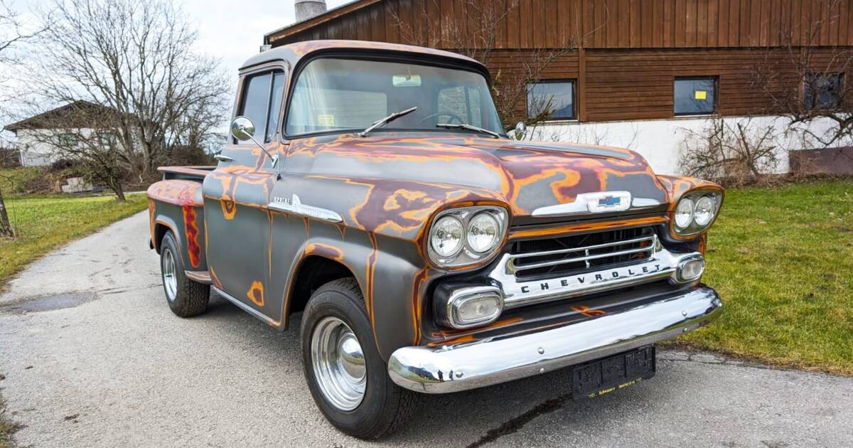 For Sale: Chevrolet Apache Stepside (1958) offered for £28,182