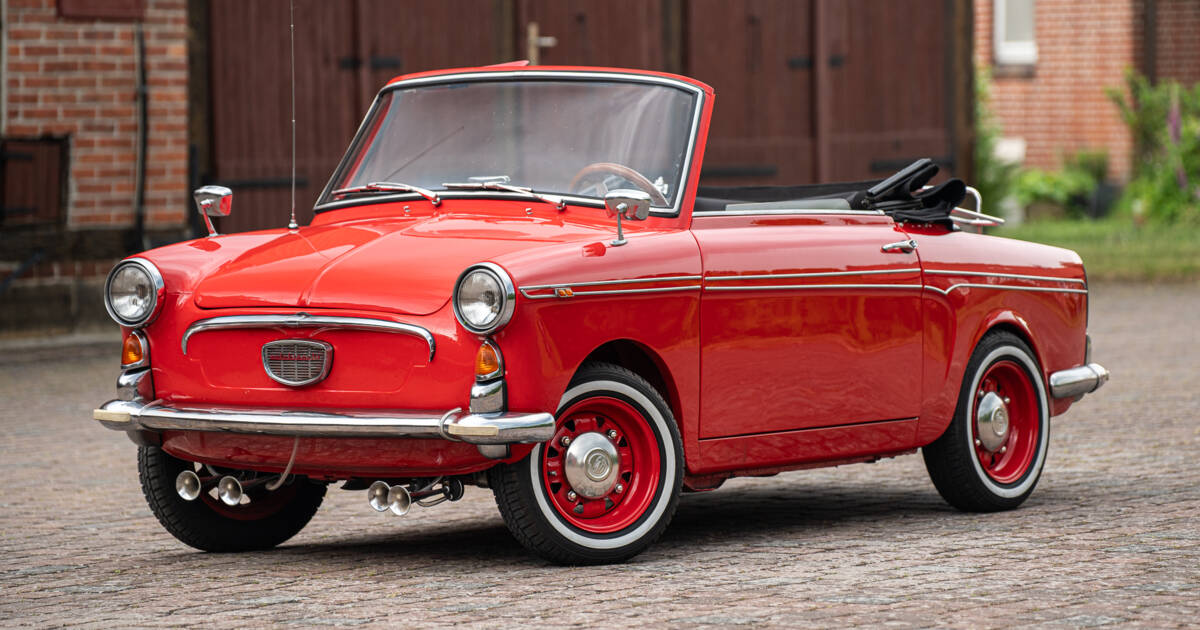 For Sale: Autobianchi Bianchina Convertible (1960) offered for £20,142