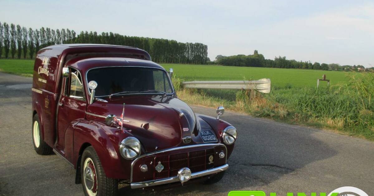 For Sale: Morris Minor Van (1968) offered for £12,438