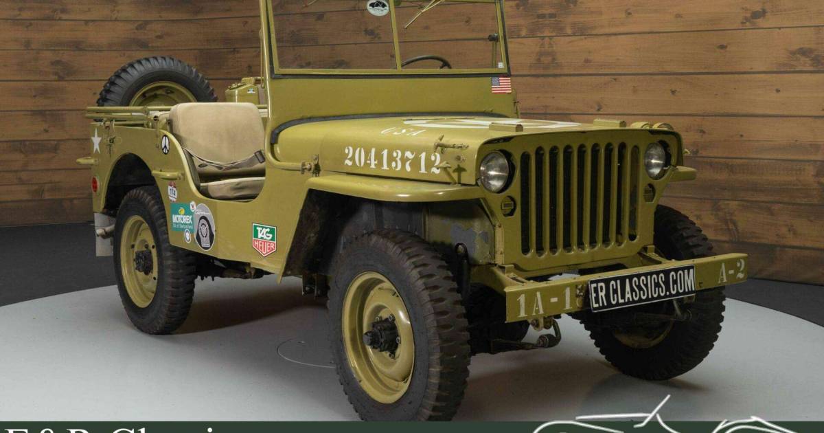 For Sale: Ford GPW (1944) offered for £30,197