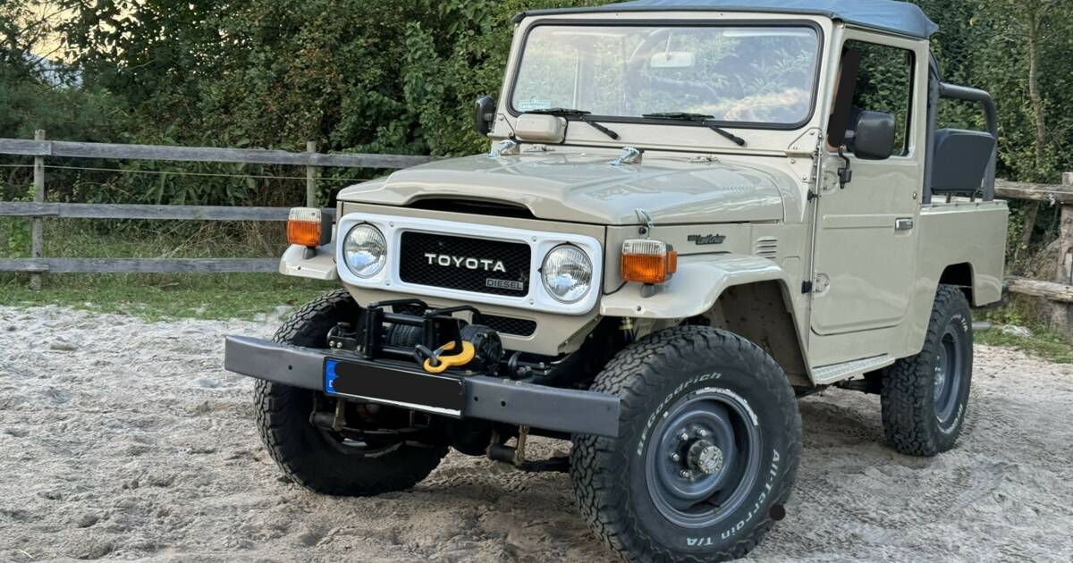 For Sale: Toyota Land Cruiser BJ 46 (1983) offered for £41,203