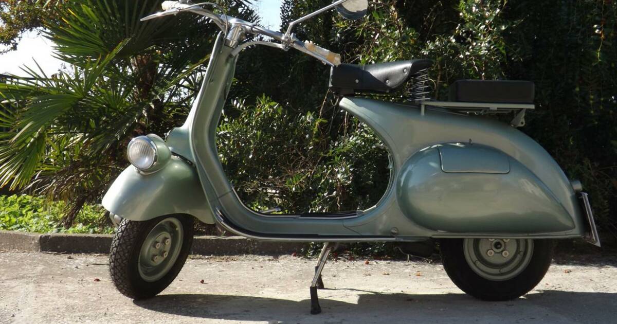For Sale: Piaggio Vespa 125 (1951) offered for £15,739