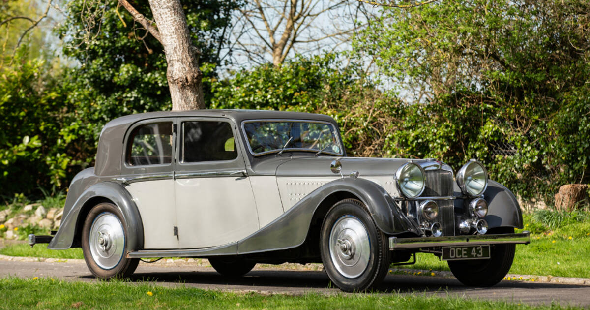 For Sale: Alvis 4.3 Liter Saloon (1938) offered for Price on request