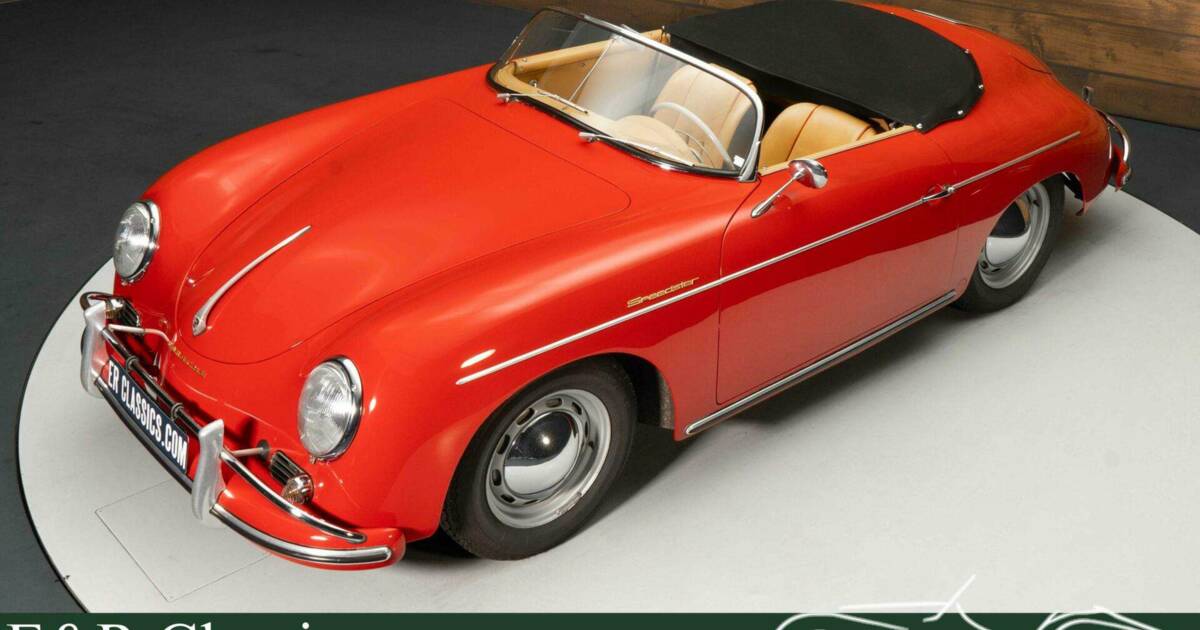 Porsche 356 A 1600 Speedster (1958) en vente pour 399 950