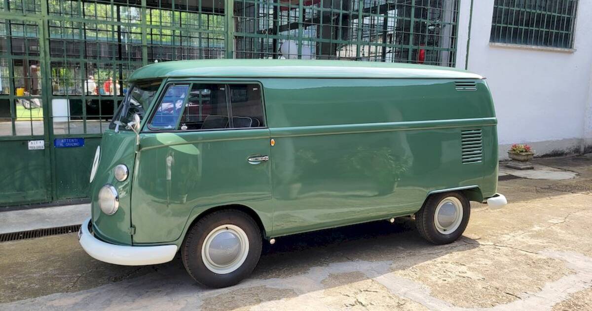 For Sale: Volkswagen T1 panel van (1964) offered for £40,232