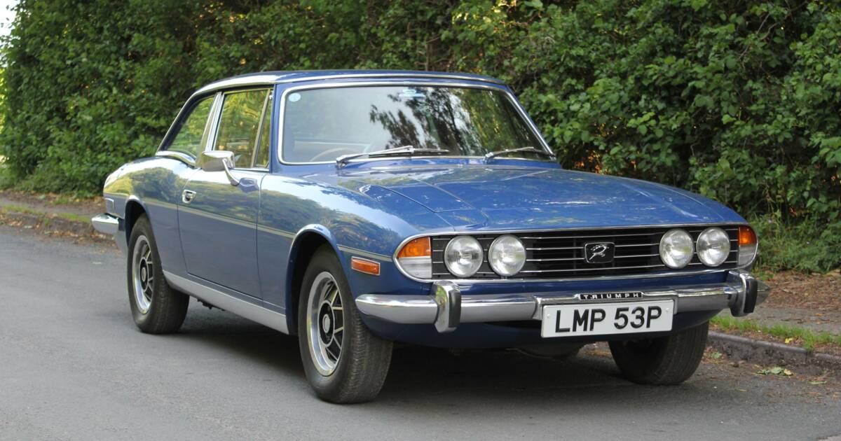 For Sale: Triumph Stag (1976) offered for $52,093
