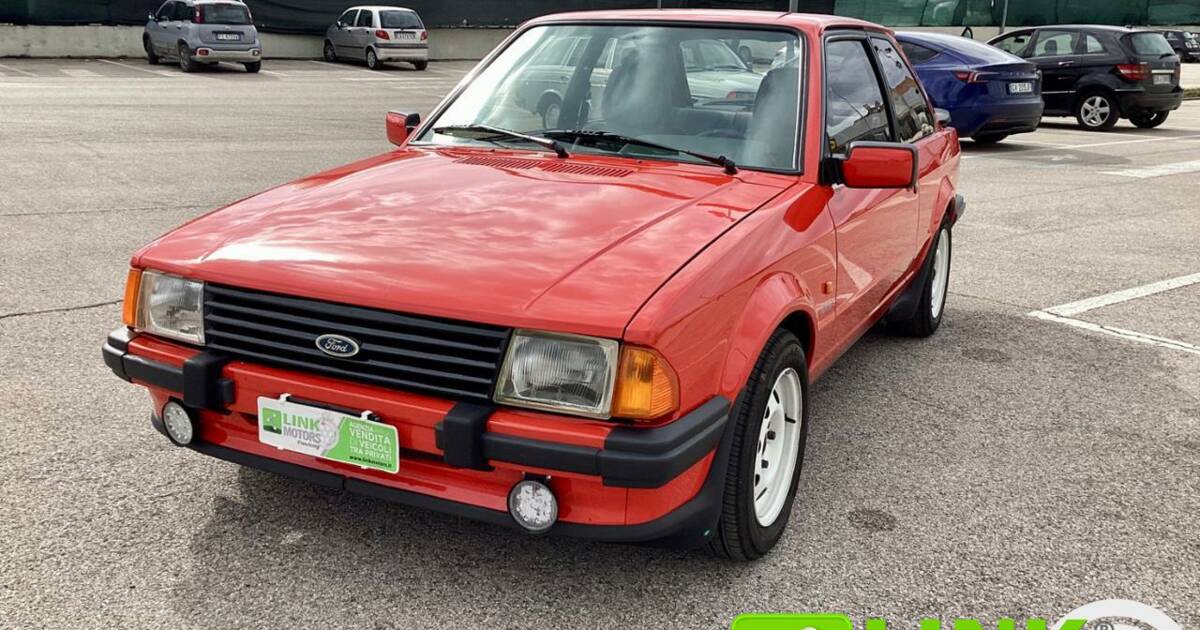 For Sale: Ford Escort XR3i (1983) offered for £9,229