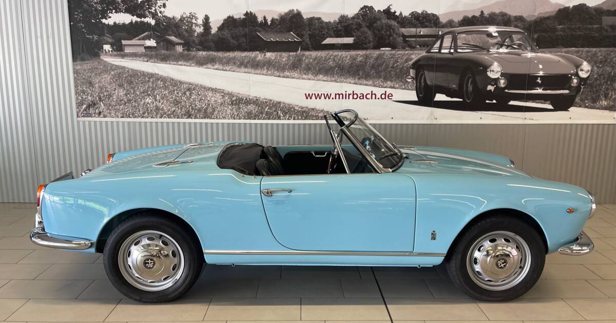 En venta: Alfa Romeo Giulia 1600 Spider Veloce (1965) offered for 89.900