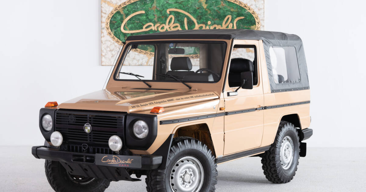 Steyr-Puch Classe G 4x4 classique de collection à acheter