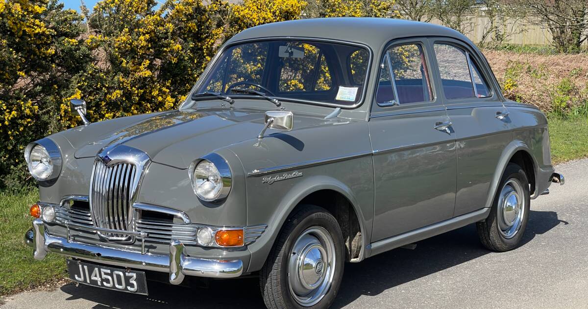 For Sale: Riley One-Point-Five (1959) offered for £12,950