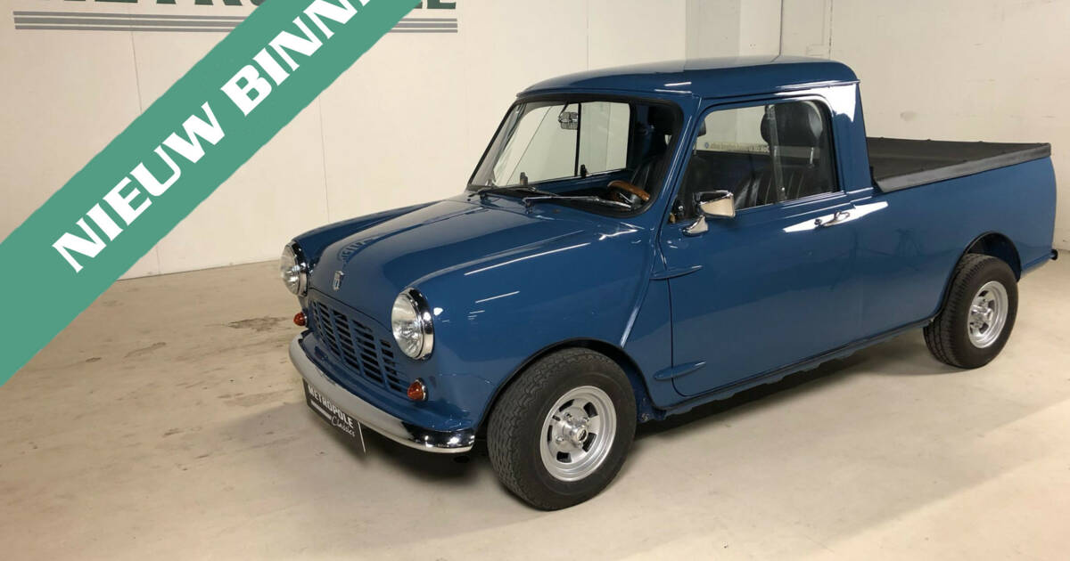 Te koop: Austin Mini Pickup (1977) aangeboden voor € 24.500